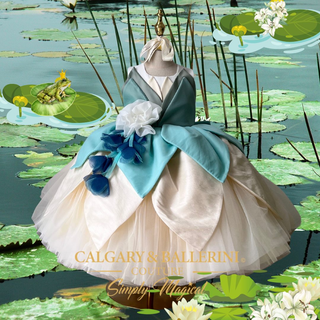 lily pad princess and the frog kids couture from $1000 Age 1 to 8 yrs ...